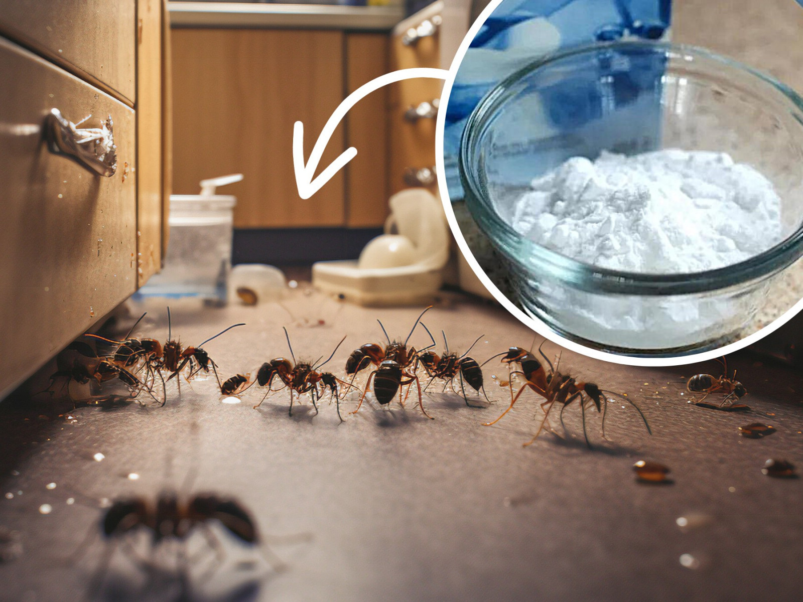 Mrówki bez szans: Domowe sposoby na uciążliwe owady z wykorzystaniem sody oczyszczonej